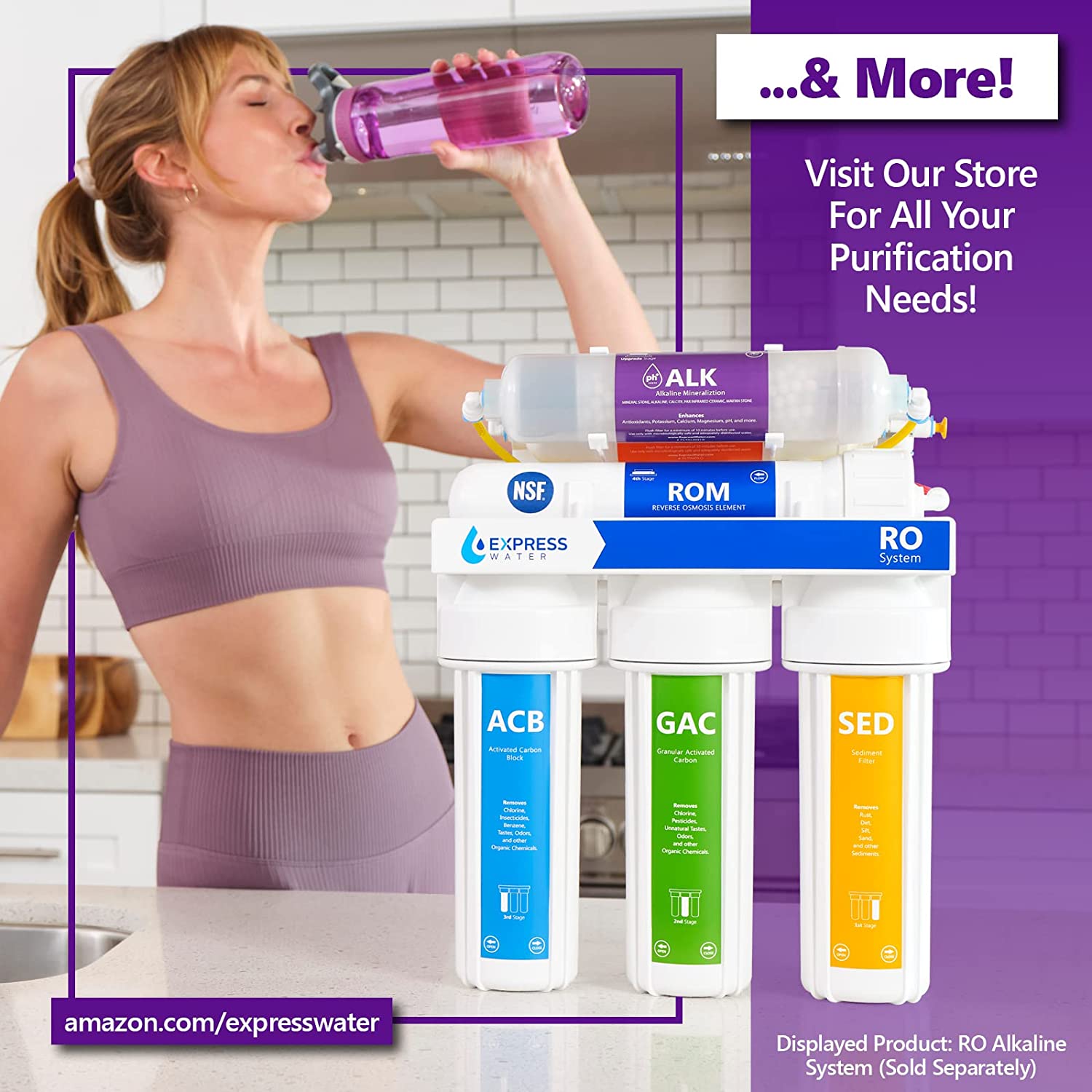 Express Water Heavy Metal Whole House Water Filter – 3 Stage Home Water ...