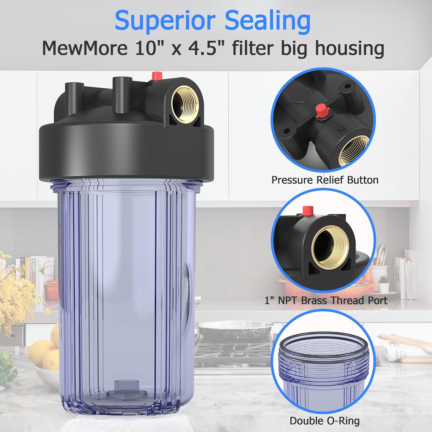 10 Inch Water Filter Housing - RO System Reviews